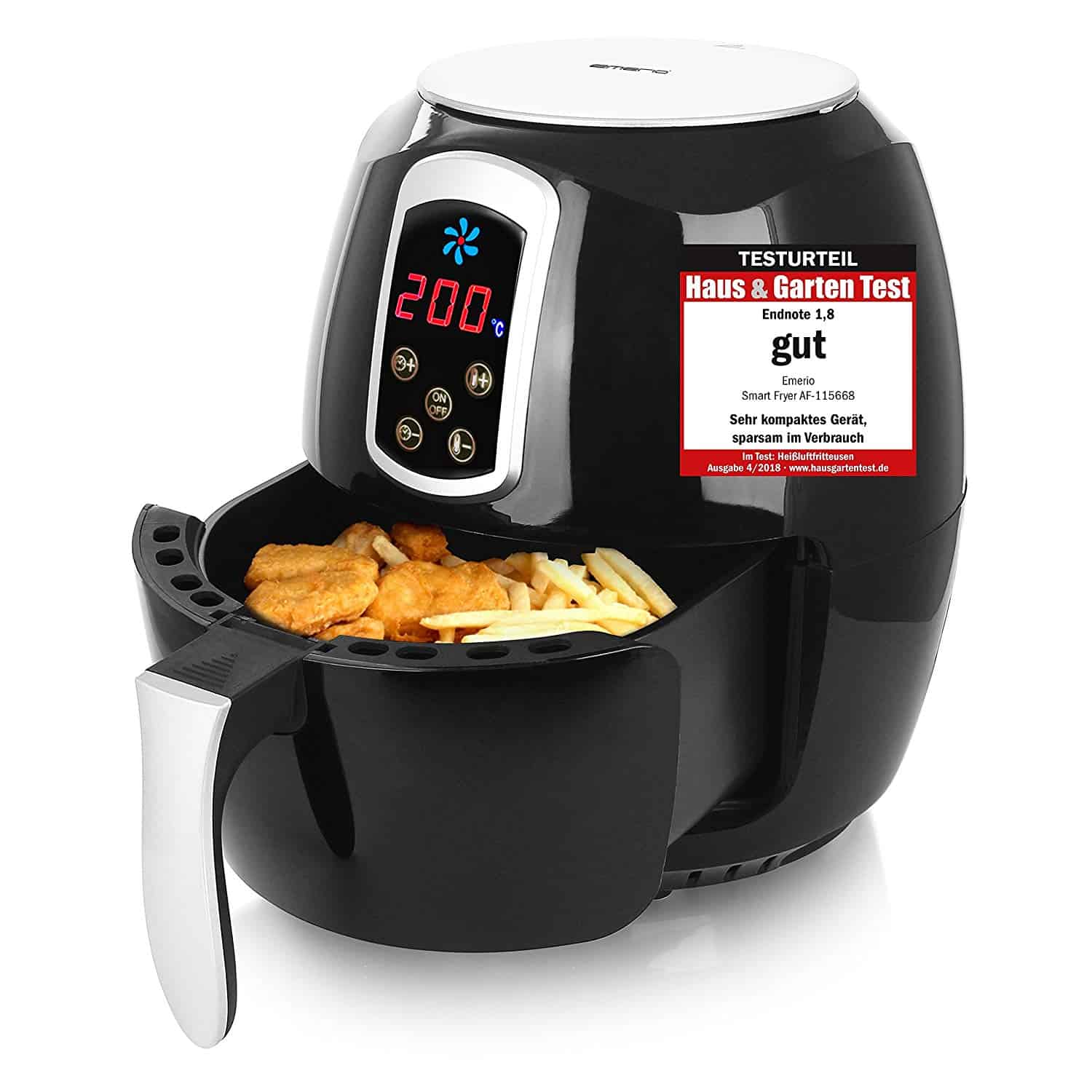 Emerio Smart Fryer AF-115668 Test 2025