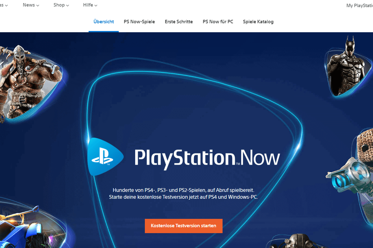Sony PlayStation Now Test 2023: Cloud Gaming mit viel PS?